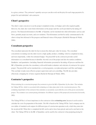 Taking off qs | DOCX