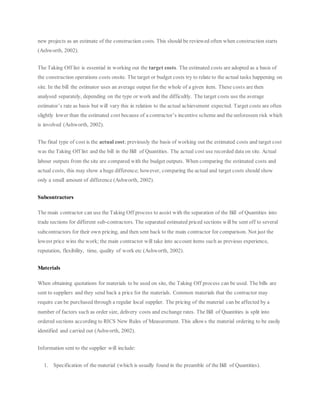 Taking off qs | DOCX