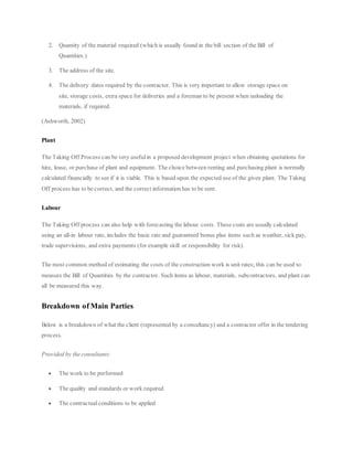 Taking off qs | DOCX