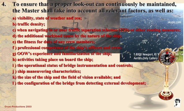 Taking over a navigational watch lrg | PPT