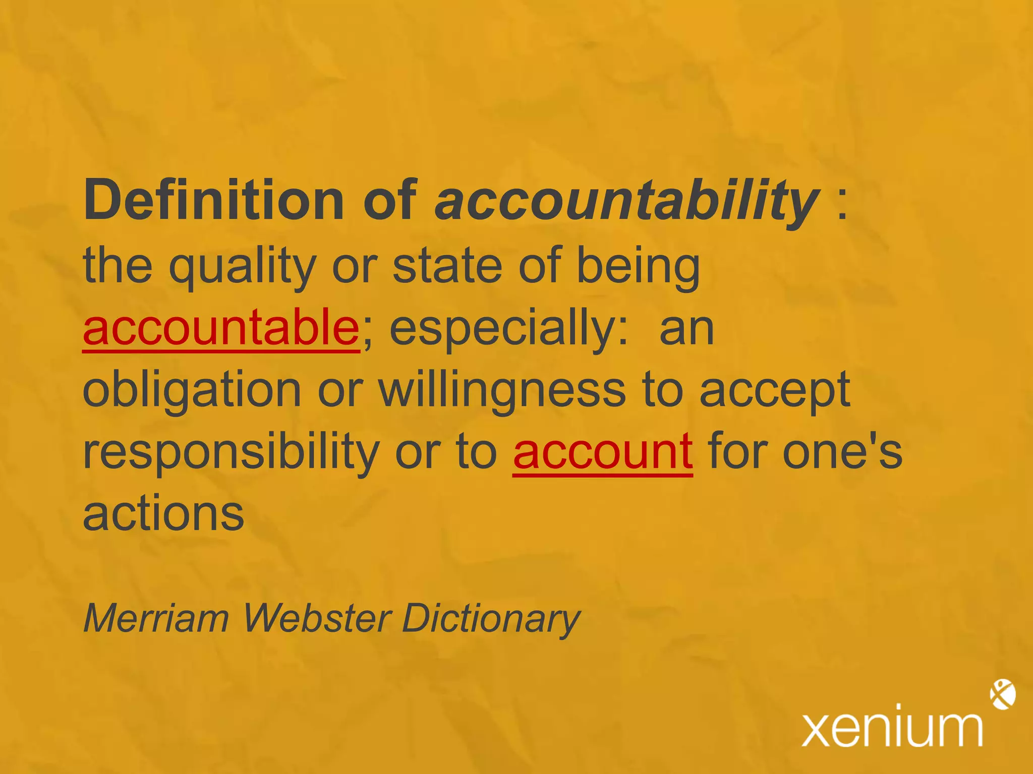 Taking Ownership – How to Create a Culture of Accountability in the ...