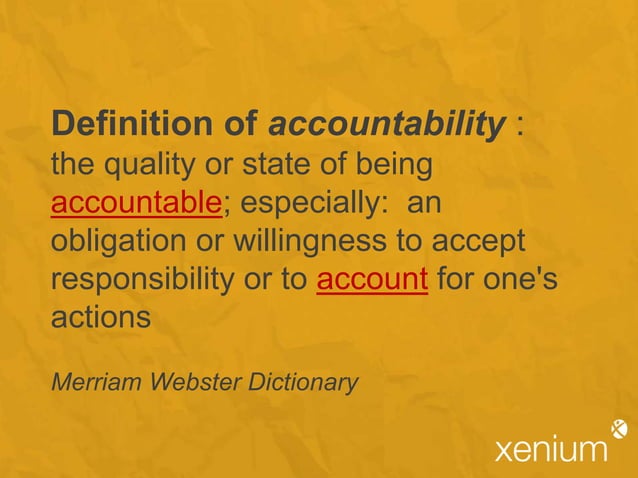 Taking Ownership – How to Create a Culture of Accountability in the ...