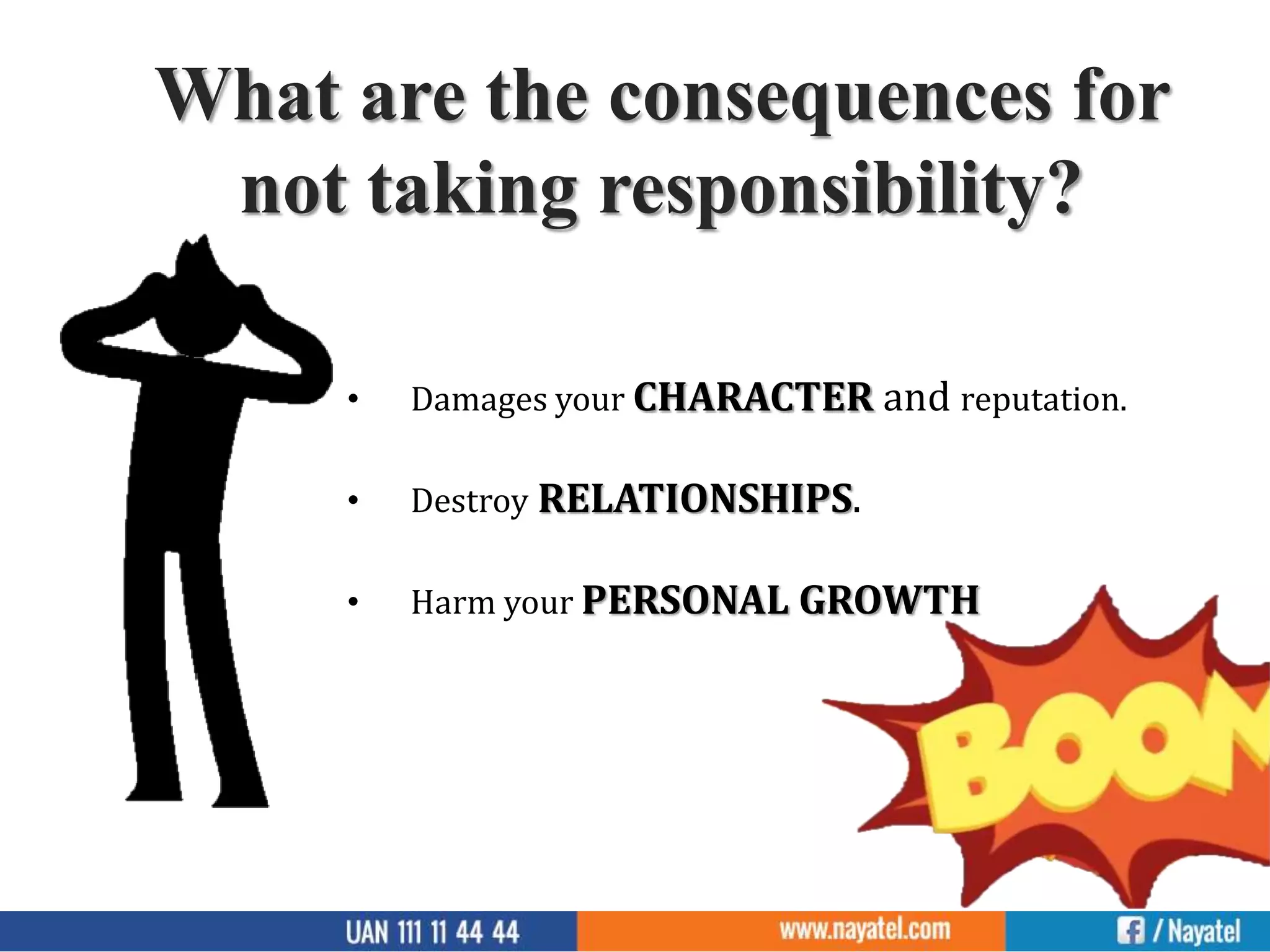 Taking responsibility | PPTX | Family and Relationships