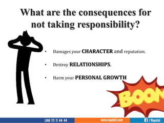 Taking responsibility | PPTX