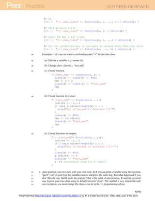 Taking r to its limits. 70+ tips | PDF | Programming Languages | Computing