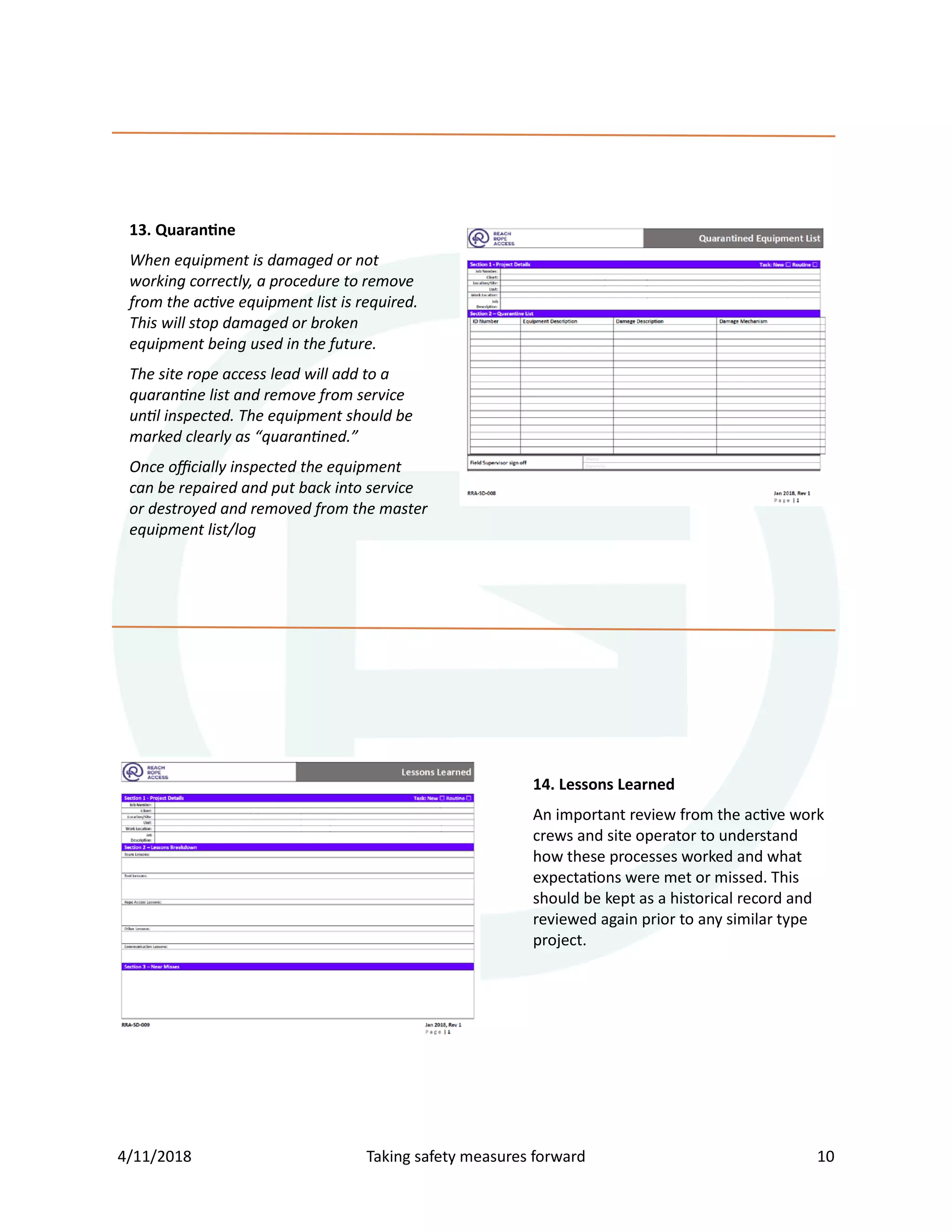 Taking safety measures forward: Zero Incidents | PDF