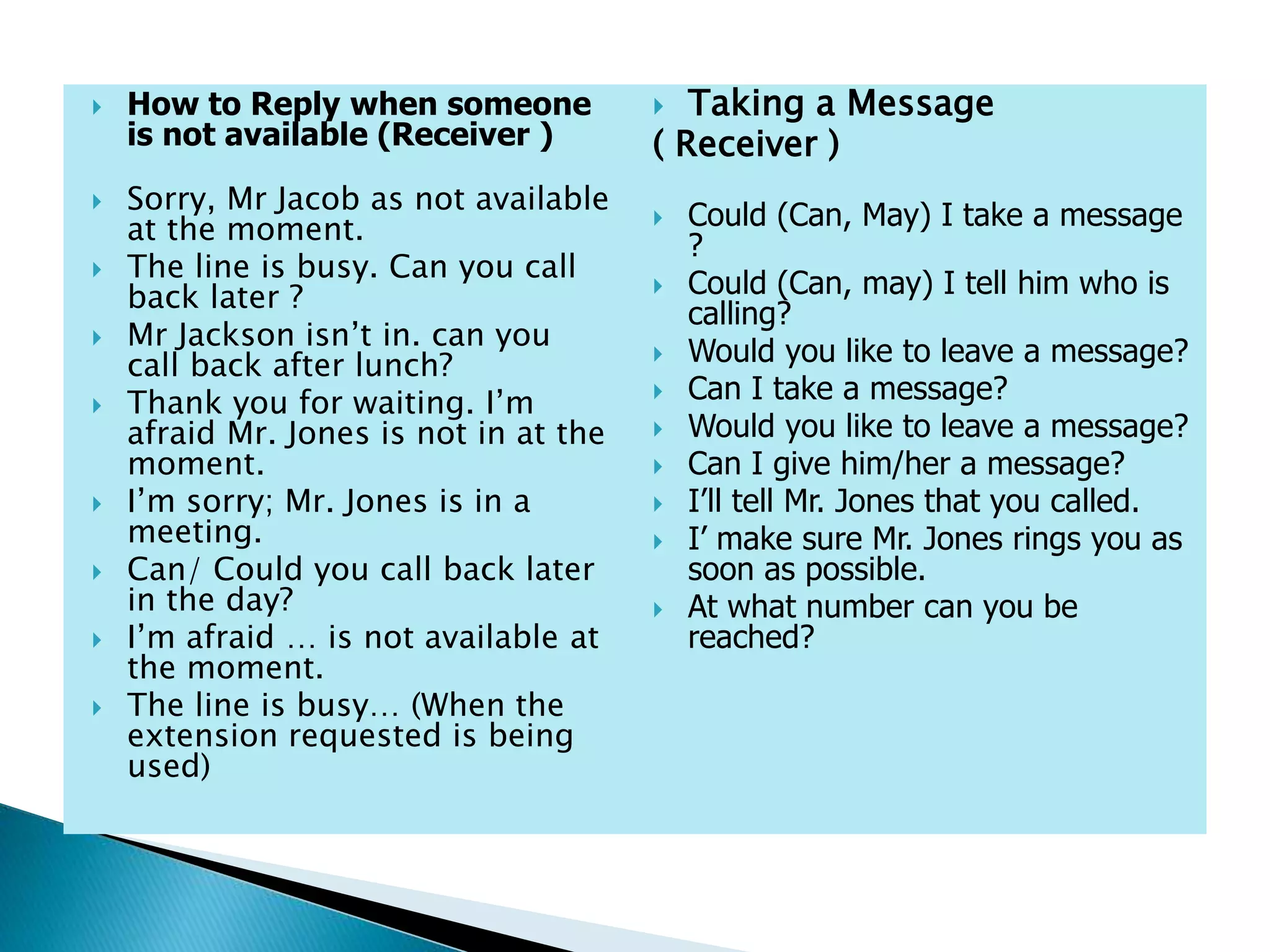 TAKING SIMPLE PHONE MESSAGES.ppt