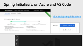 Taking Spring Apps for a Spin on Microsoft Azure Cloud | PPT