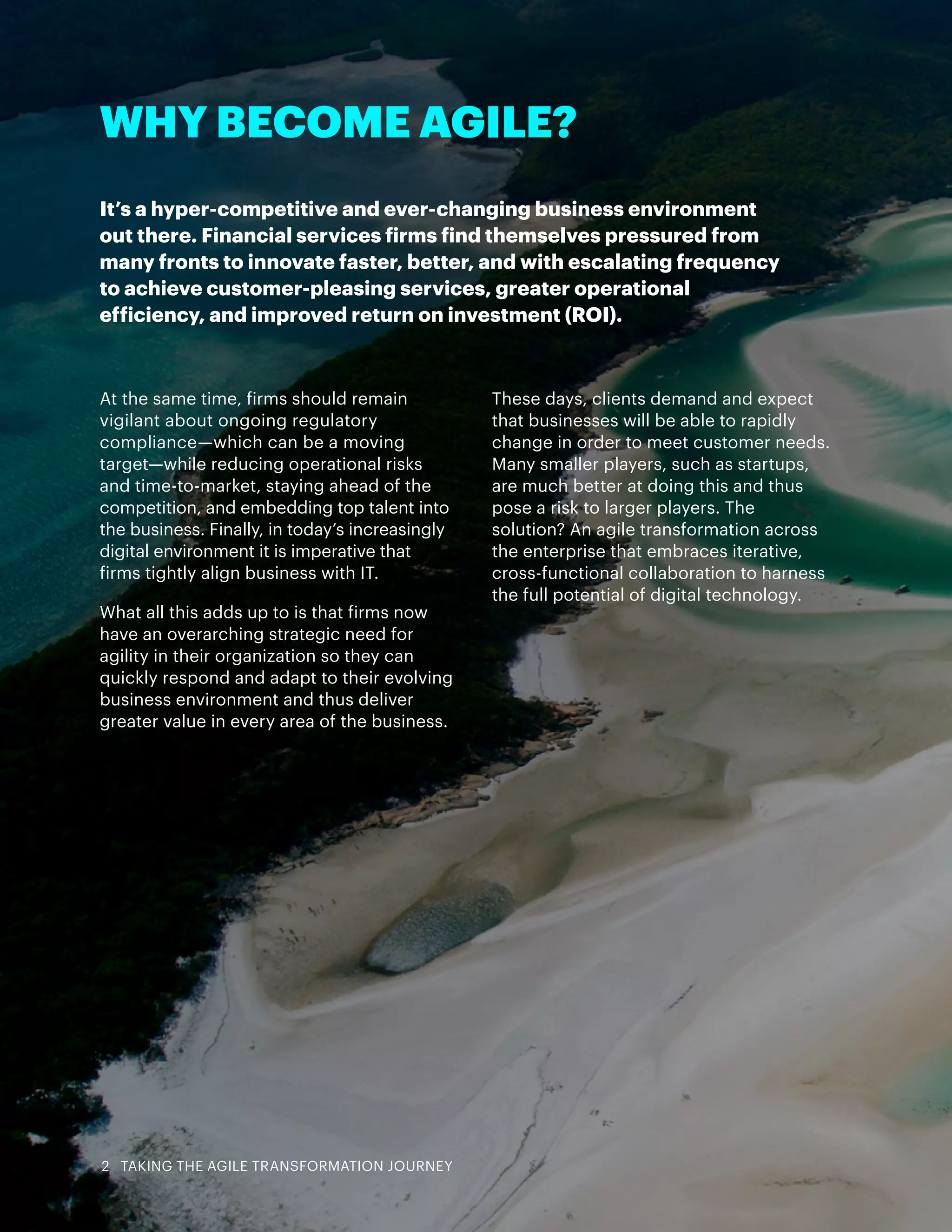 Taking the Agile Transformation Journey | PDF