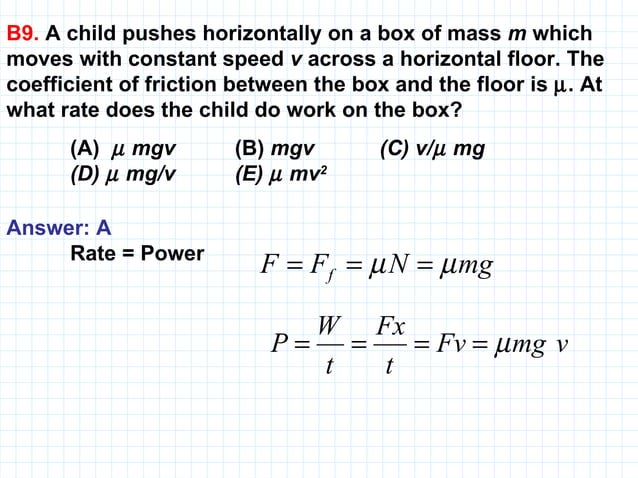 Taking the ap physics b exam | PPT