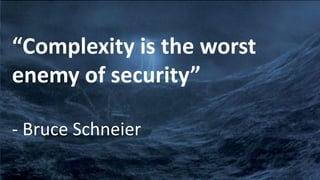 Taking the fire drill out of making firewall changes | PPT