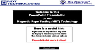 Taking the mystery out of wire rope inspection(2021 5-22) | PPSX