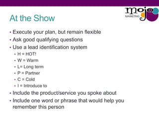 Taking the Ruff Out of Trade Show Networking | PPTX