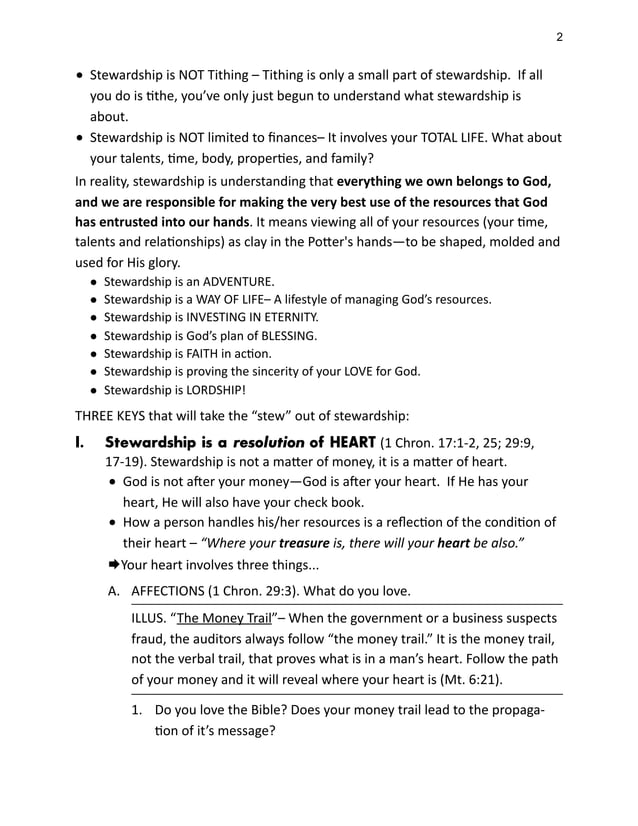 Taking the stew out of stewardship (1 16-11) | PDF