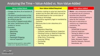 Taking Value Stream Mapping to the Gemba | PPTX
