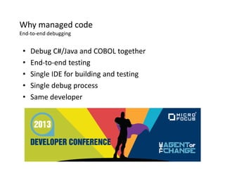 NA Developer Day - Taking your COBOL apps to Net & JVM | PDF