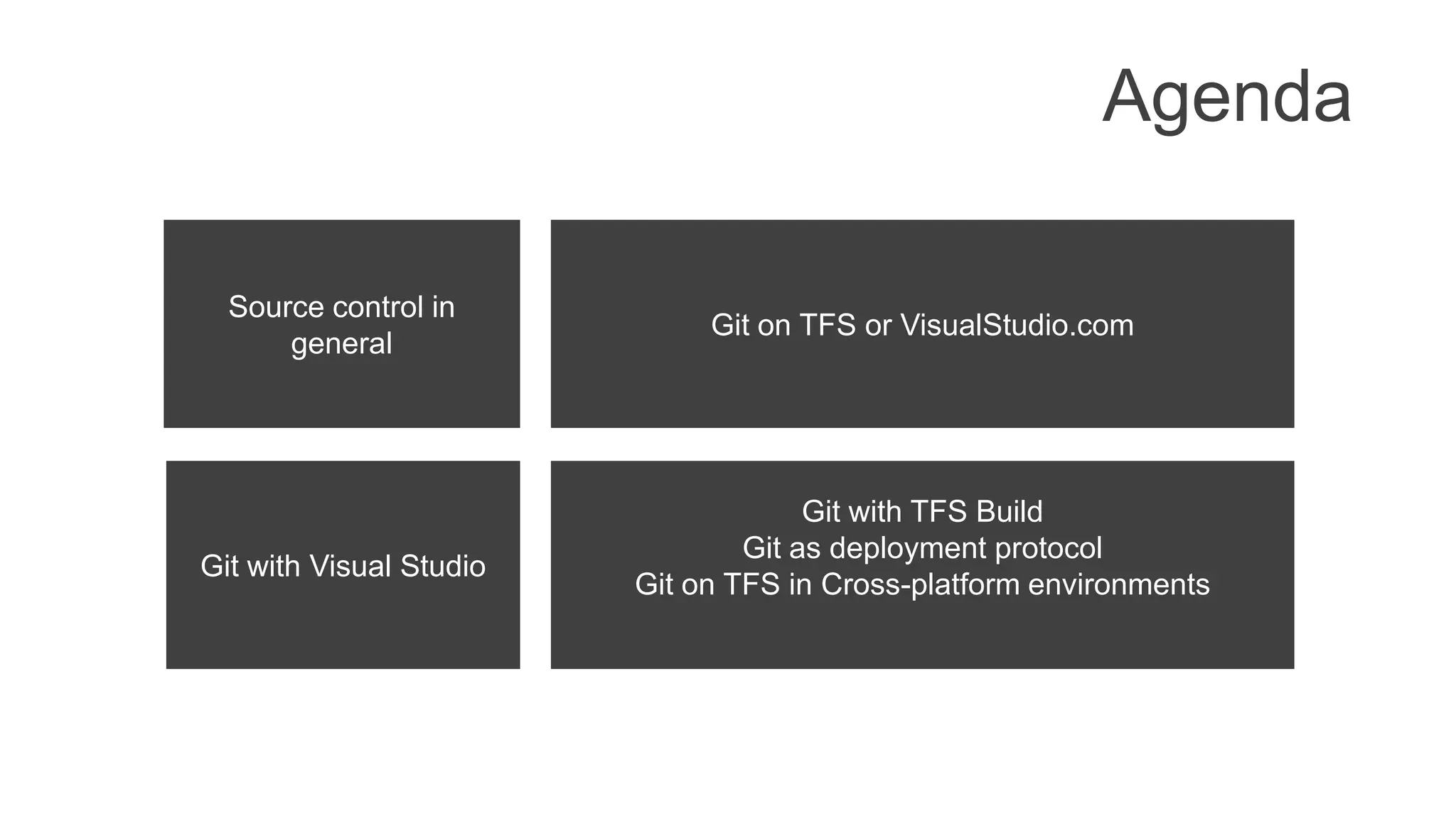 Taking your version control to a next level with TFS and Git | PPTX