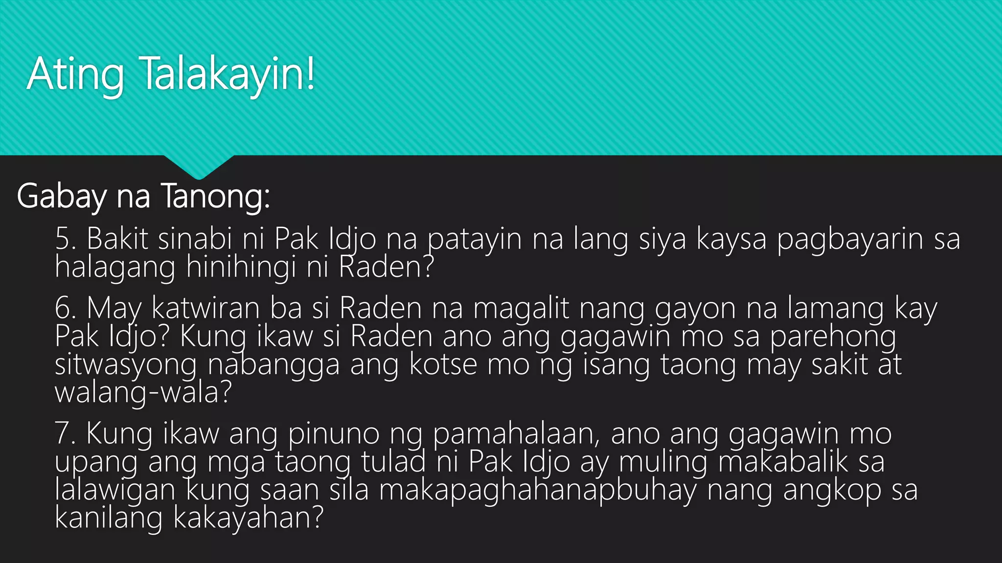 Takipsilim sa Dyakarta | PPTX