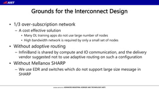AI Bridging Cloud Infrastructure (ABCI) and its communication performance | PPT