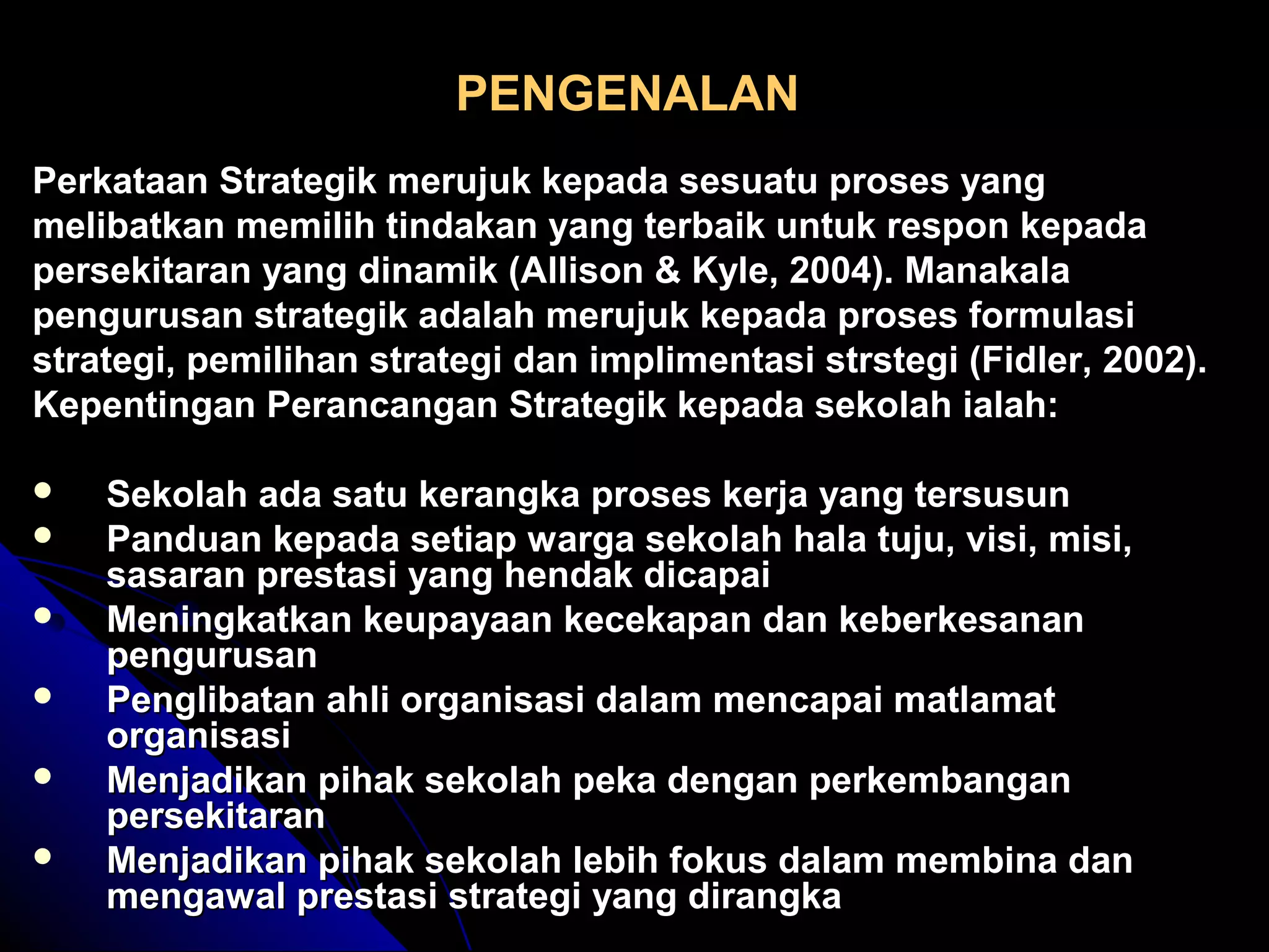 Taklimat Perancangan Strategik 2012 | PPT