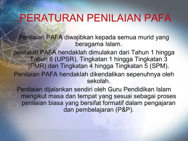 Taklimat pafa | PPT