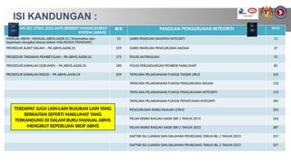 TAKLIMAT AUDITOR ABMS MS ISO 37001:2016 Anti- Bribery Management System ...