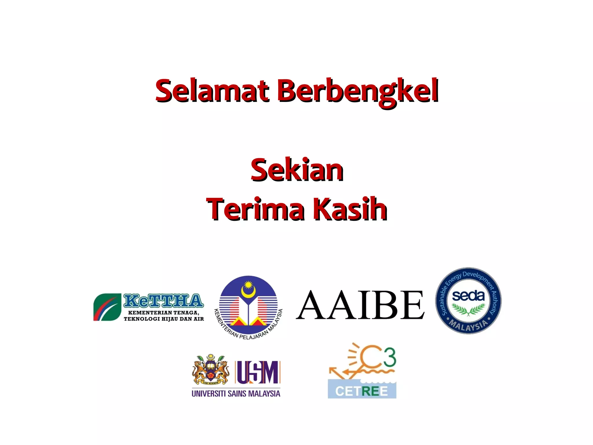 Taklimat bengkel tbb&kt | PPT