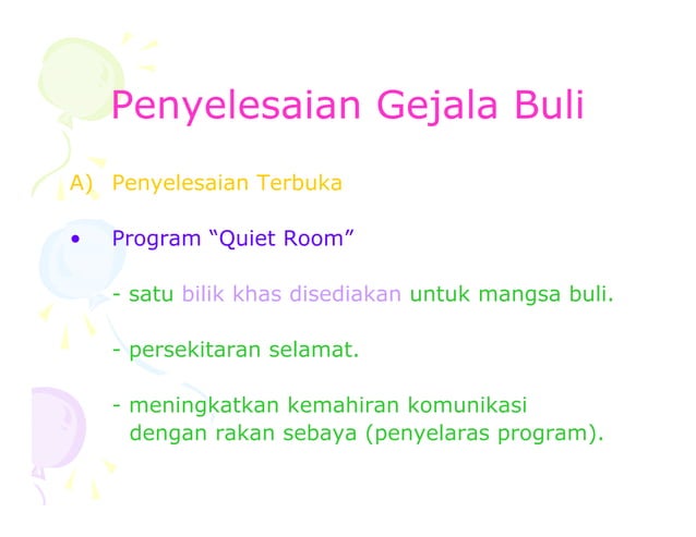 Gejala Buli Dalam Kalangan Pelajar Sekolah | PDF