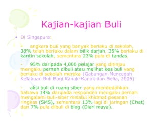 Gejala Buli Dalam Kalangan Pelajar Sekolah | PDF