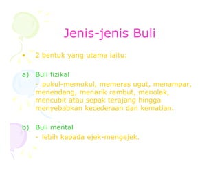 Gejala Buli Dalam Kalangan Pelajar Sekolah | PDF