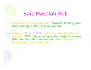 Gejala Buli Dalam Kalangan Pelajar Sekolah | PDF