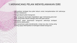 Taklimat Keselamatan Kebakaran by BOMBA | PPTX