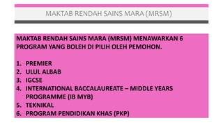 TAKLIMAT KE SEKOLAH MENENGAH.pptx