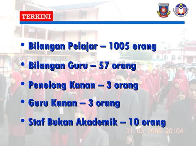 Taklimat mengenai sekolah | PPT