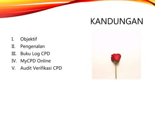 Taklimat Mycpd Version 1 | PPTX
