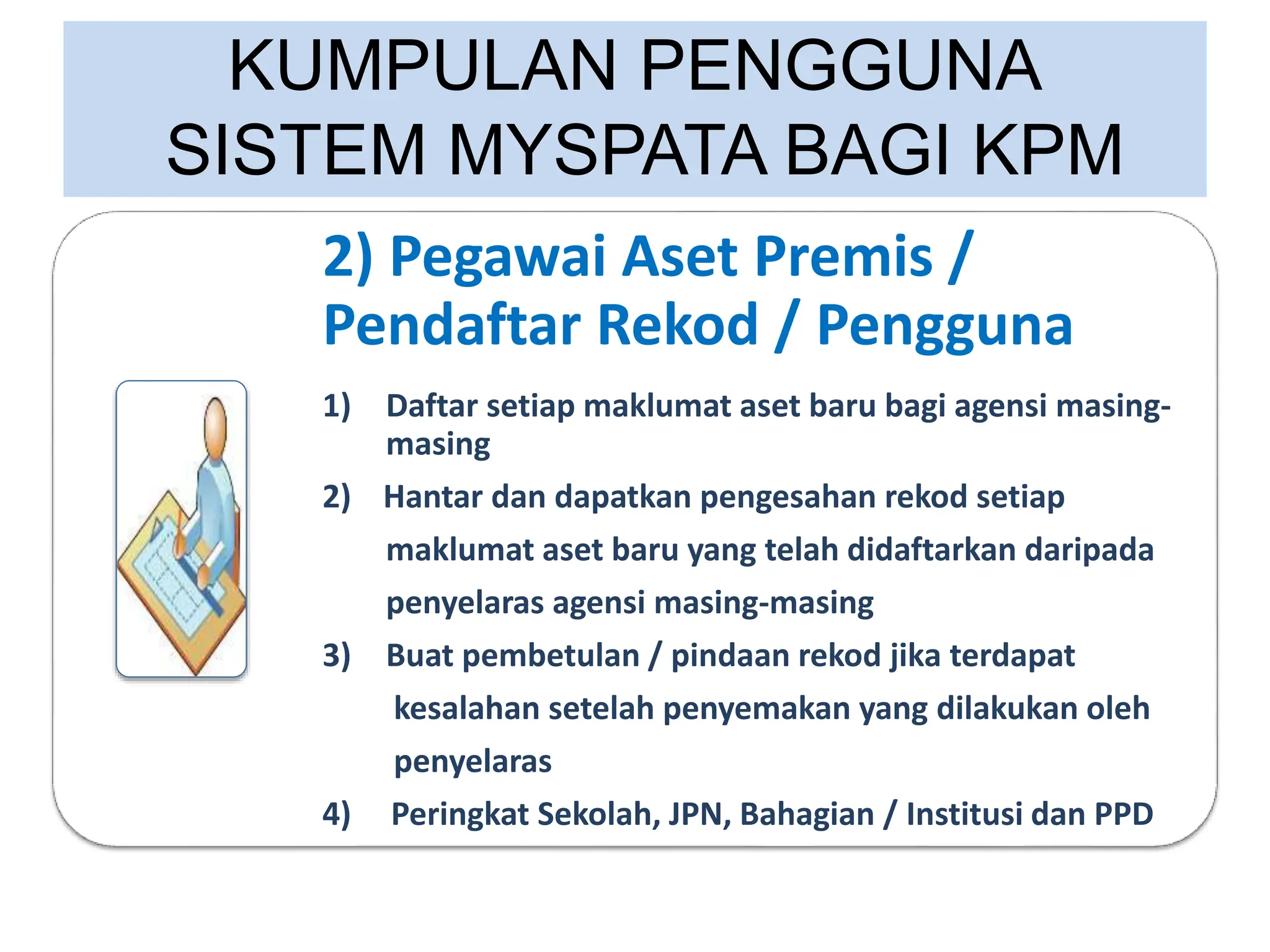 TAKLIMAT pengurusan aset tak alih MYSPATA KPM | PPTX