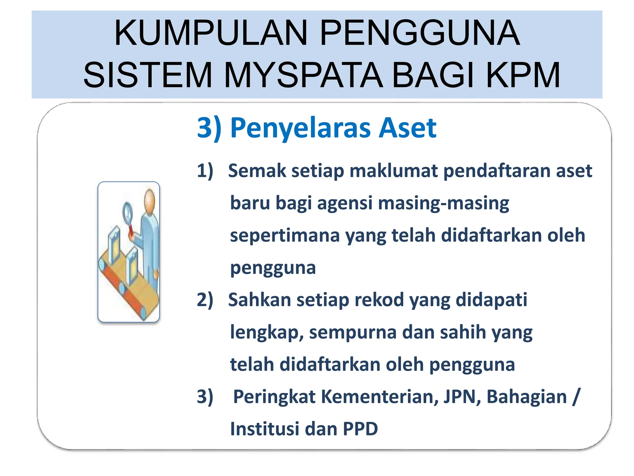 TAKLIMAT pengurusan aset tak alih MYSPATA KPM | PPTX