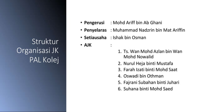 TAKLIMAT PAL kepentingan pal kepada matrikulasi .0docx | DOCX