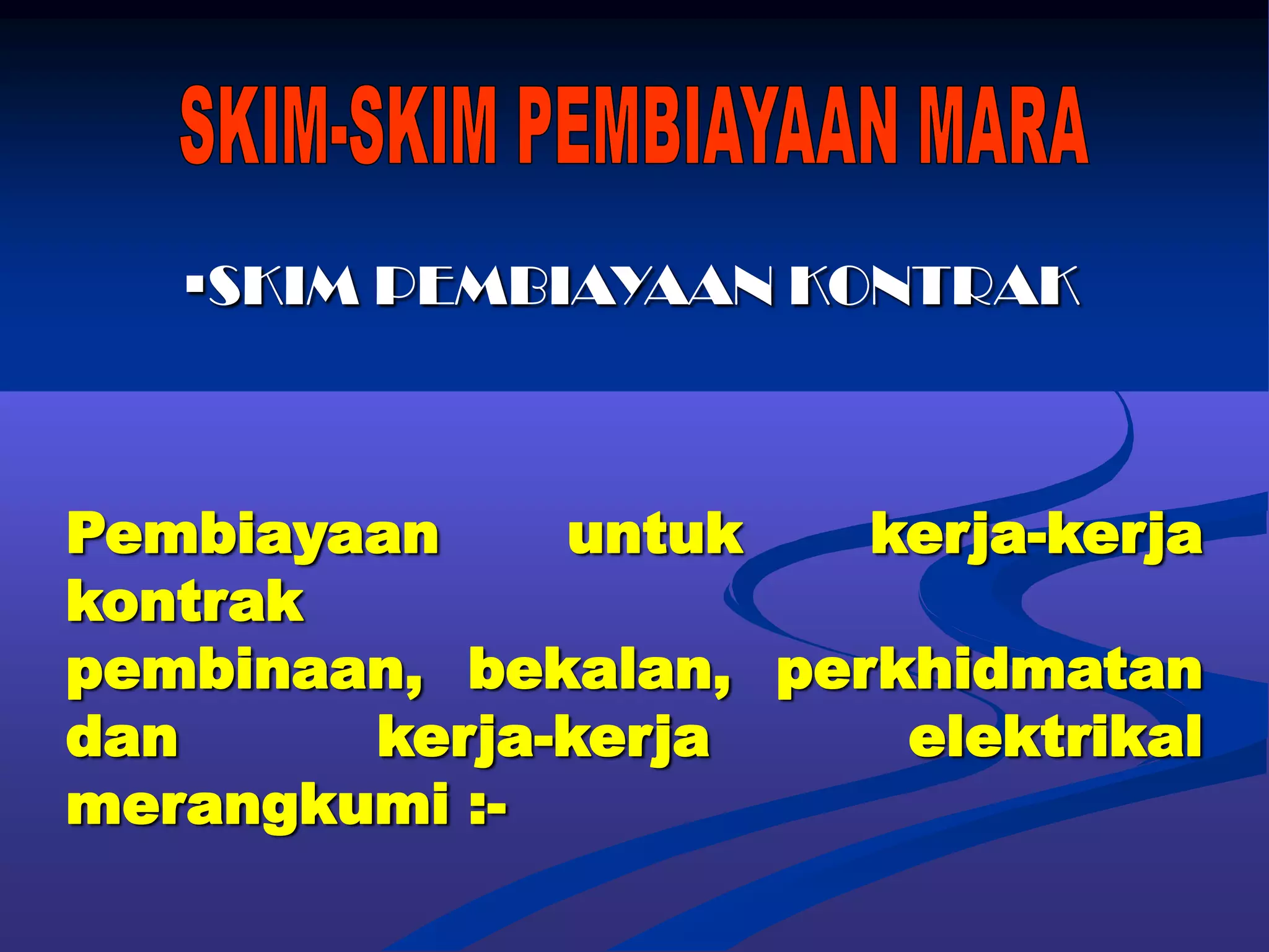 Taklimat pembiayaan mara | PPT | Free Download