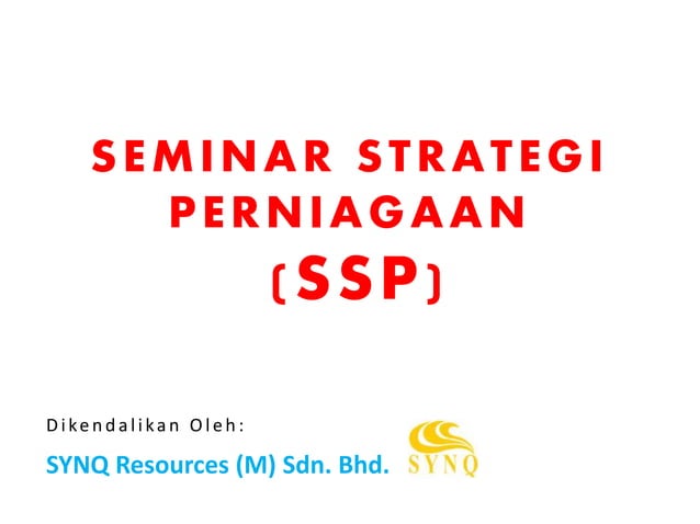 Taklimat pembukaan (1) | PPT