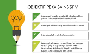 Taklimat Penataran Pelaksanaan PEKA SAINS SPM.ppsx