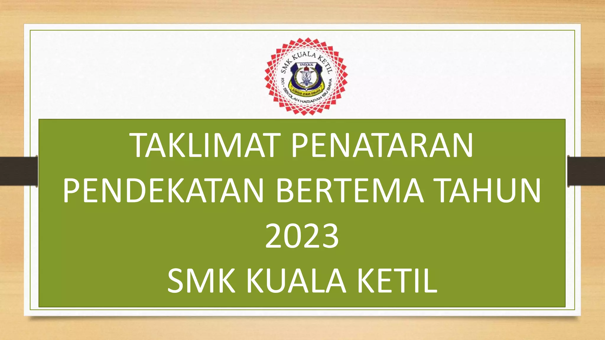 Taklimat Pendekatan Bertema..pptx
