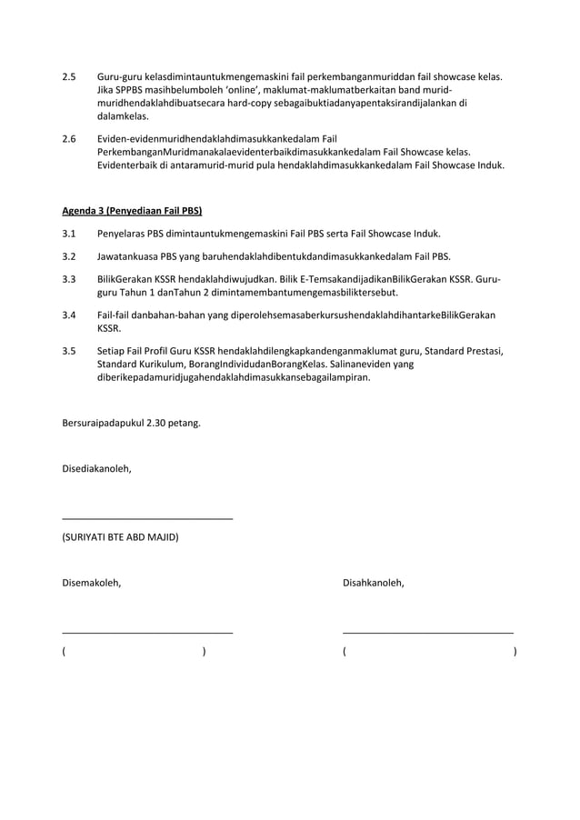 Taklimat pengurusan fail pbs | DOCX