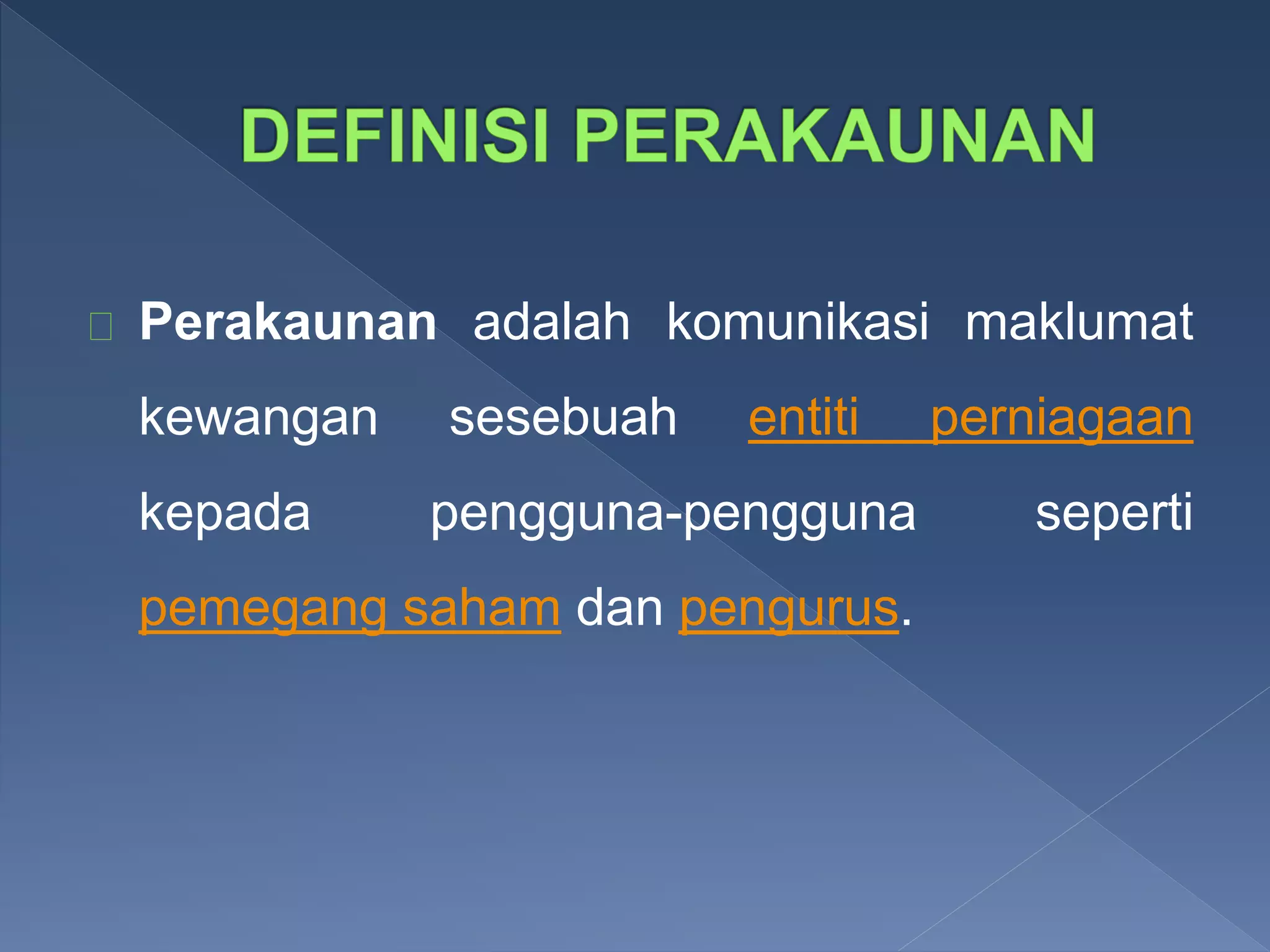 Taklimat prinsip perakaunan 2013 | PPTX