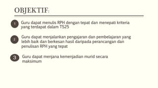 TAKLIMAT Rancangan Pengajaran Harian Sekolah | PPT