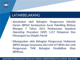 taklimat_sispa_bpsh OPERASI KPM NORLZA.ppt