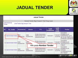 Taklimat tender11 | PDF