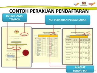 Taklimat Perakuan Pendaftaran IPTS | PPT