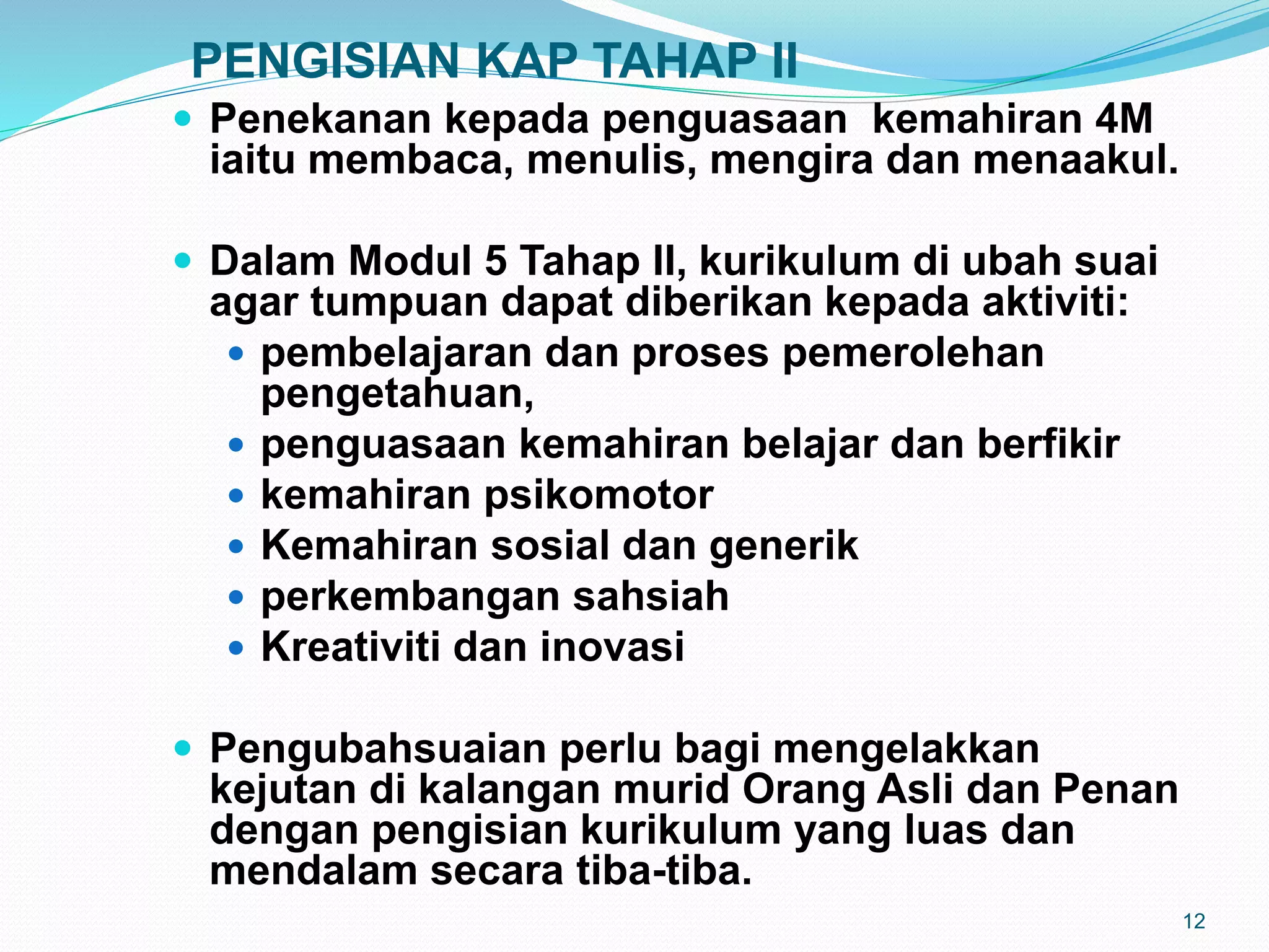 Taklimat Umum KAP (kurikulum transformasi) | PPTX