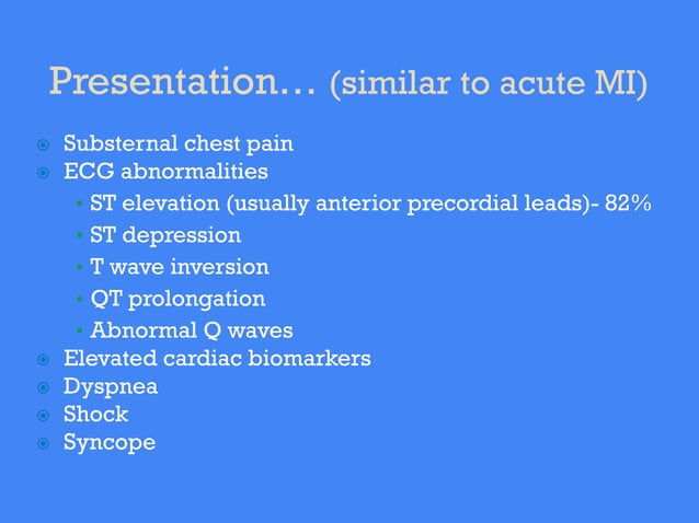 takotsubo cardiomyopathy/ Broken Heart Syndrome | PDF
